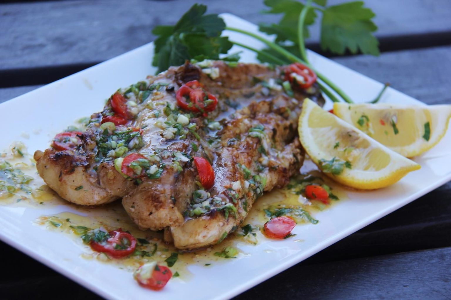 Grilled Monkfish Recipe - AllSpice Blog