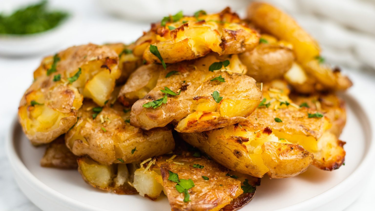 Delicious Smashed Potatoes Recipe - AllSpice Blog
