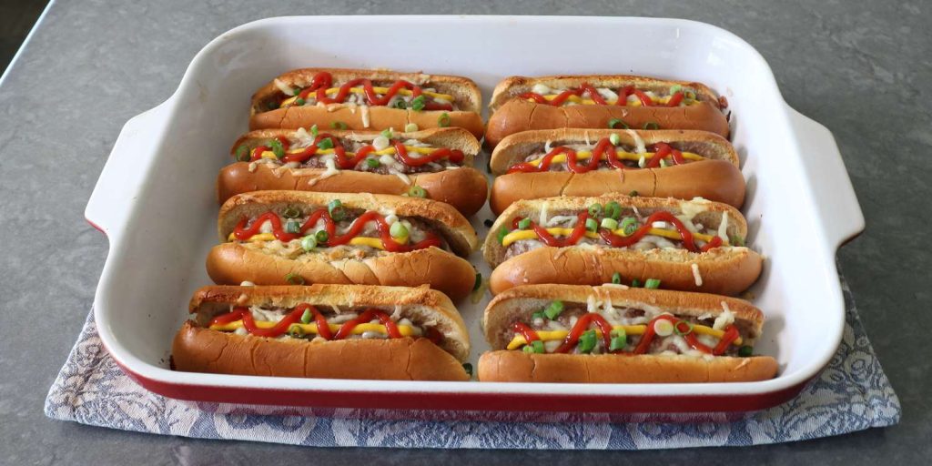 How To Make Baked Burger Dogs - AllSpice Blog